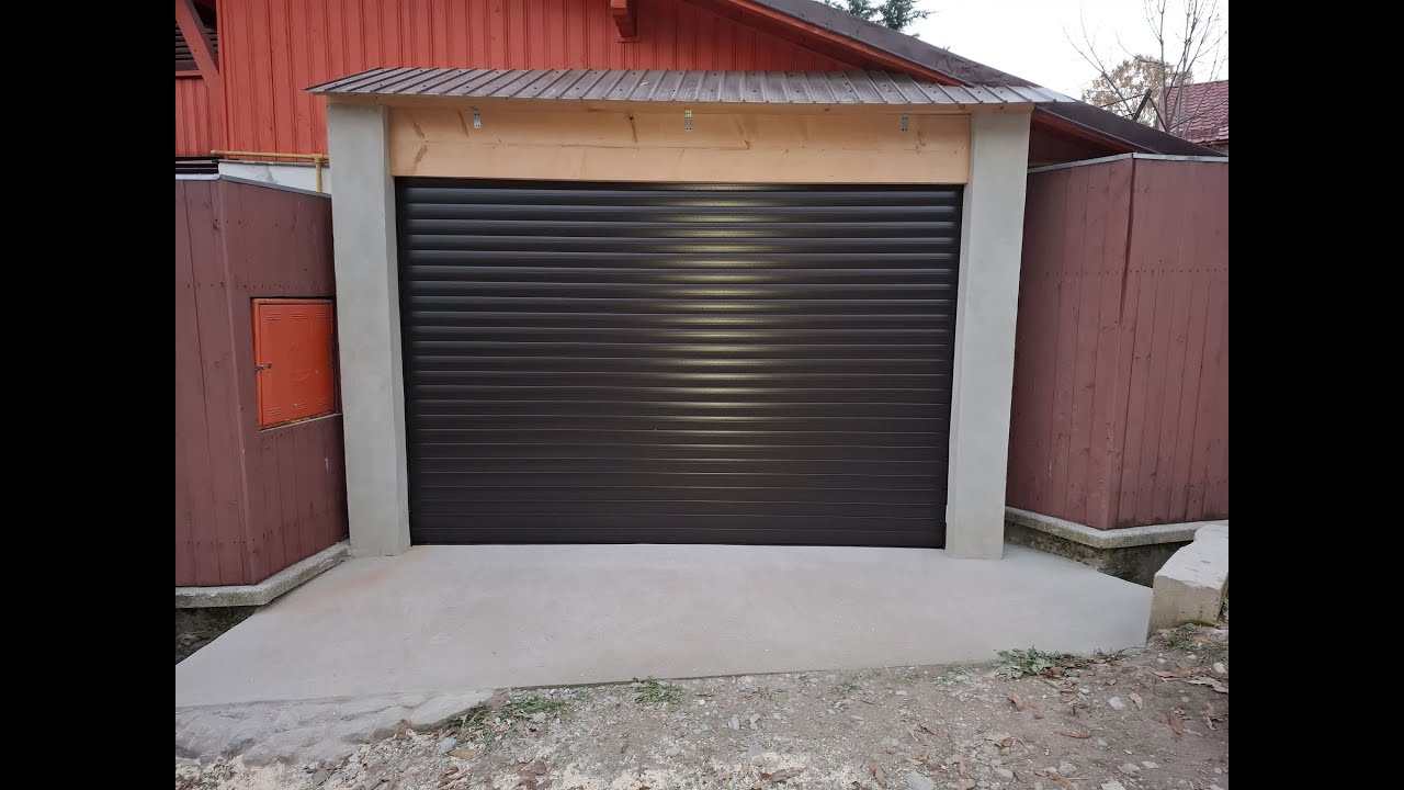 Poartă de garaj tip rulou, Breaza - Suntech